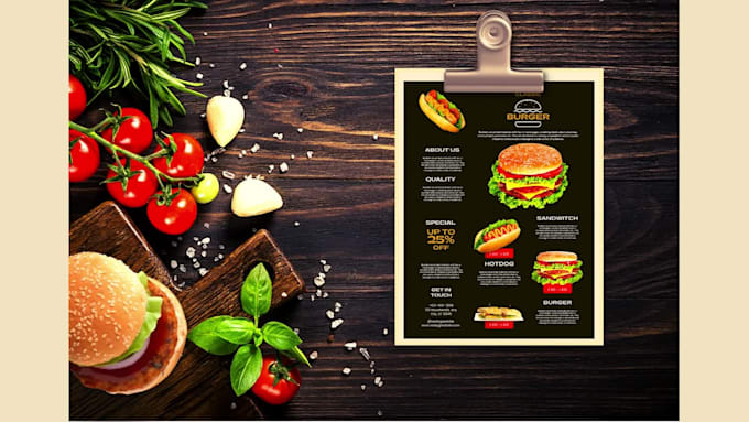 Do menu design, food menu, restaurant menu, price list by Tahmina780 ...