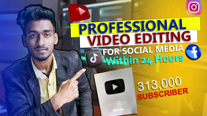 Do professional video editing for youtube and any platform by ...