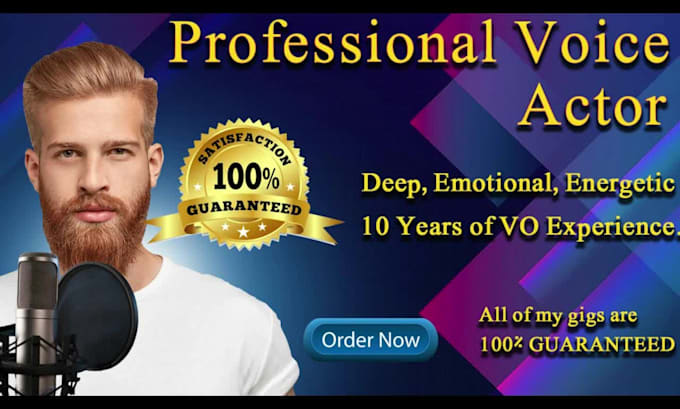 Provide a male deep voice over for your youtube video by Arslan_zayn ...