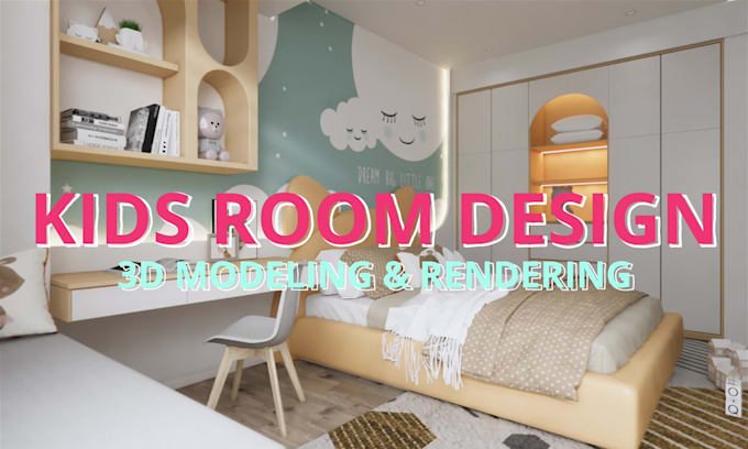Design and render kids room that perfectly suits your child by Arc_thai ...