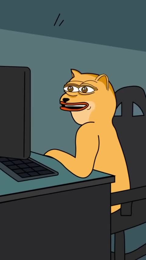 Memecoin animation, crypto memecoin, solana memecoin video, meme, pepe ...