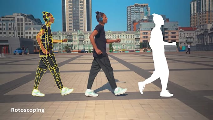 Rotoscoping, remove background from video and cleanup, roto by ...