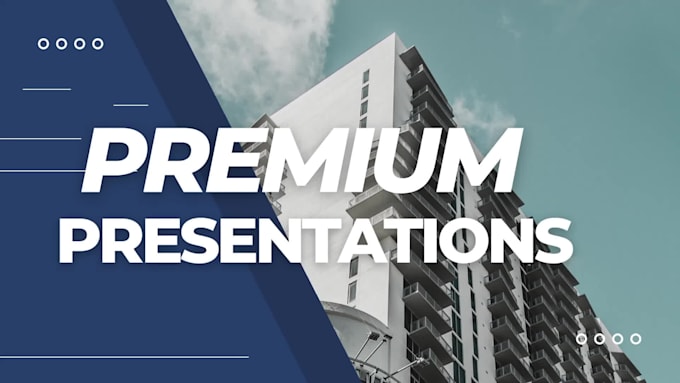 Design a premium powerpoint presentation by Bilal_ms | Fiverr