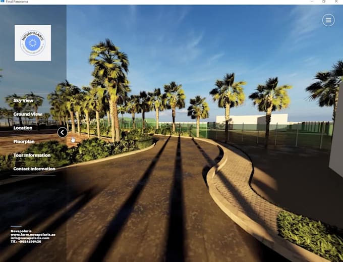 Create 360 virtual tours and skins with 3dvista and pano2vr by Kader_2475 | Fiverr