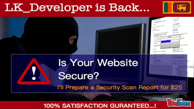 Create a security scan report for your website by Rasika90 | Fiverr