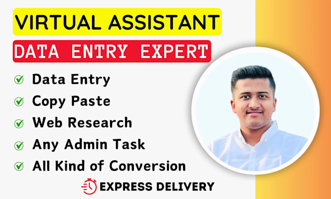 Do fast accurate data entry typing work job, scraping, copy paste ...