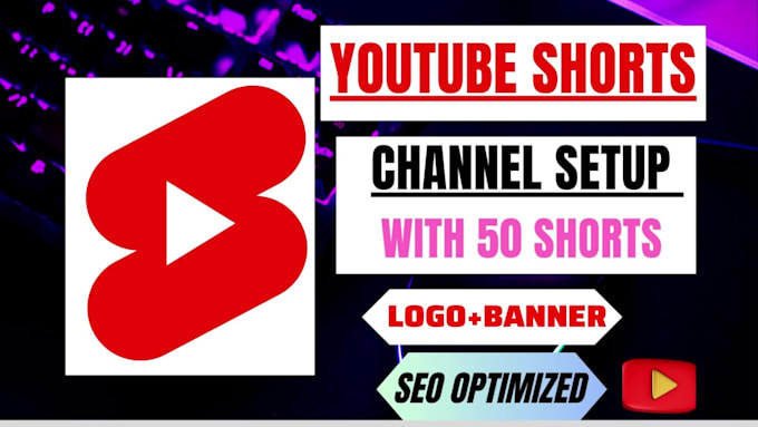 Create youtube shorts channel with 50 shorts videos for monetization by ...