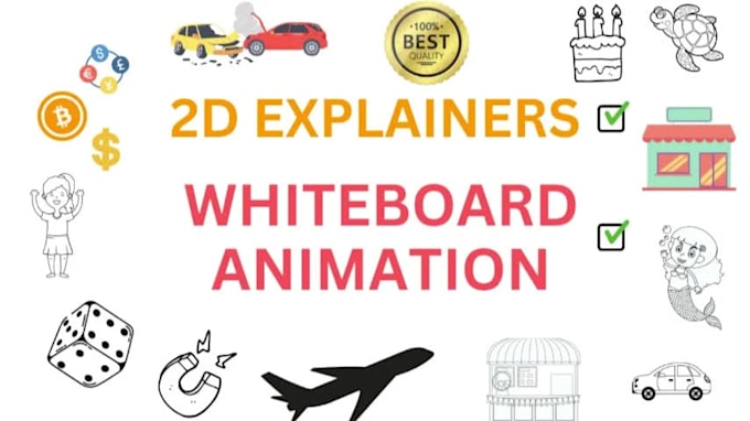 Create a custom whiteboard animation explainer video ad, doodle by Naem_animations | Fiverr