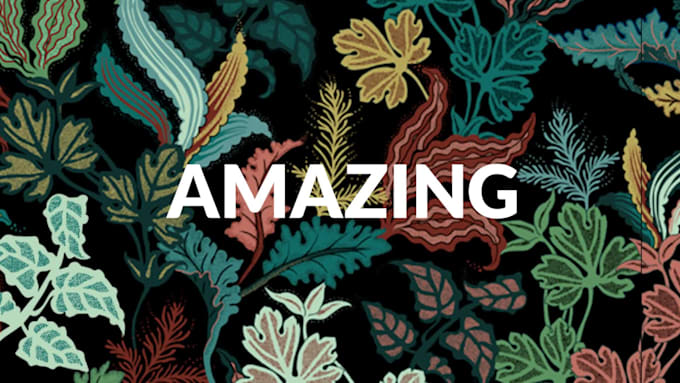 Create a unique and trendy pattern design for commercial use by ...