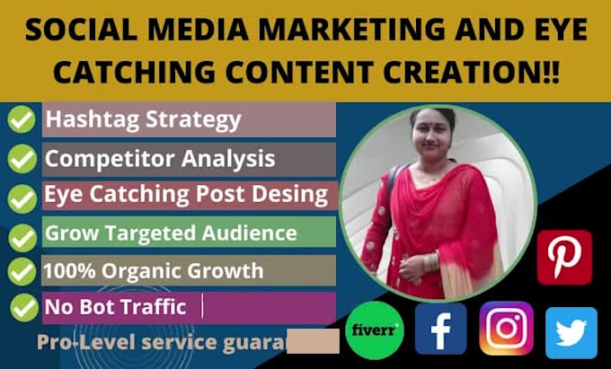 Do social media marketing and eye catching content creation by Smm_tanu ...
