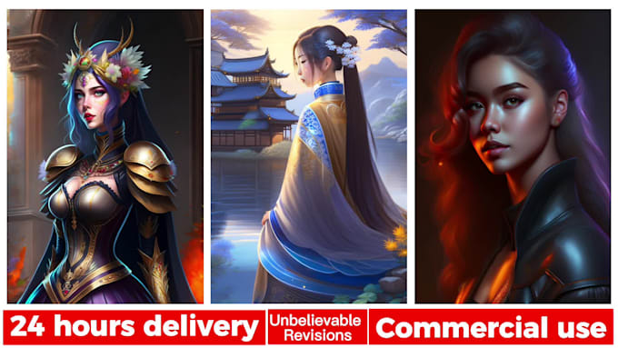 Create eye catching and creative ai art for your preferences by Digitaldavinc | Fiverr