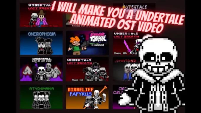 Make you a undertale animated ost video by Itsme_blueberry | Fiverr
