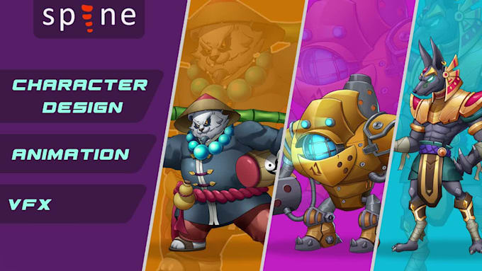 Create a high quality character animation for your game by Shinavuta ...