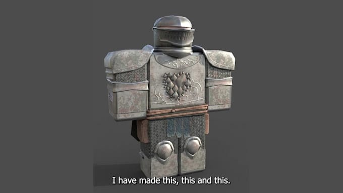 Do roblox character models for you by Alihamzashah | Fiverr