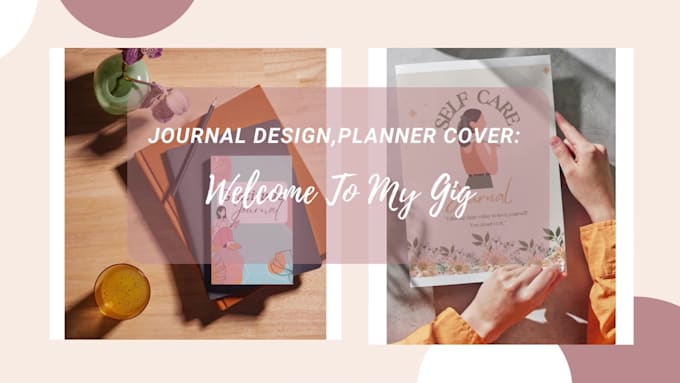 Design minimalist journal, planner ,kdp covers by Mansibhandar202 | Fiverr