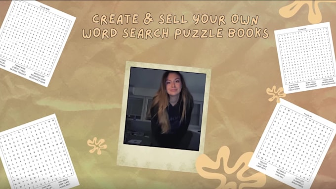 Create custom niche word search puzzle books for amazon kdp by ...