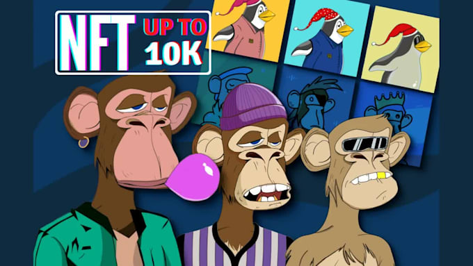 Design custom nft 10k art collection by Elite_force | Fiverr