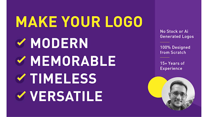 Design your creative, modern, and timeless logo by Falak_darji | Fiverr
