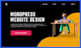 Build clean and modern wordpress website design and redesign by ...