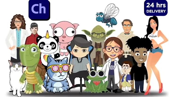 Create custom puppet for adobe character animator by Engineerabdul | Fiverr