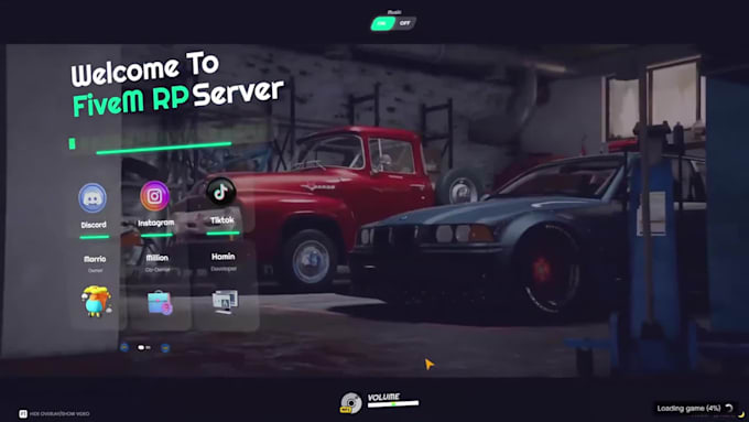 Create loading screen for fivem by Nethushaguruge | Fiverr