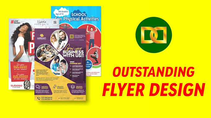 Design outstanding flyer, handout, leaflet, banner or poster by ...