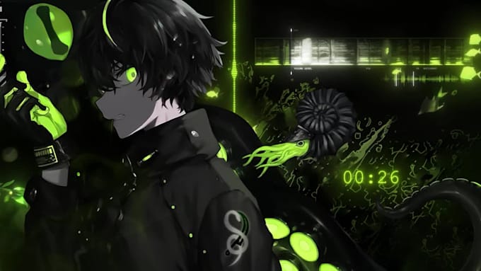 Make a creative animated music visualizer by Korvusmkrt | Fiverr