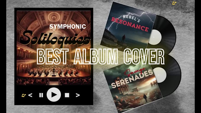 Design a professional album cover for your music or podcast by Danna ...