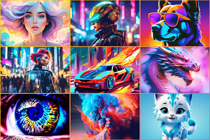 Create any digital art based on your concept by Artsynclab | Fiverr