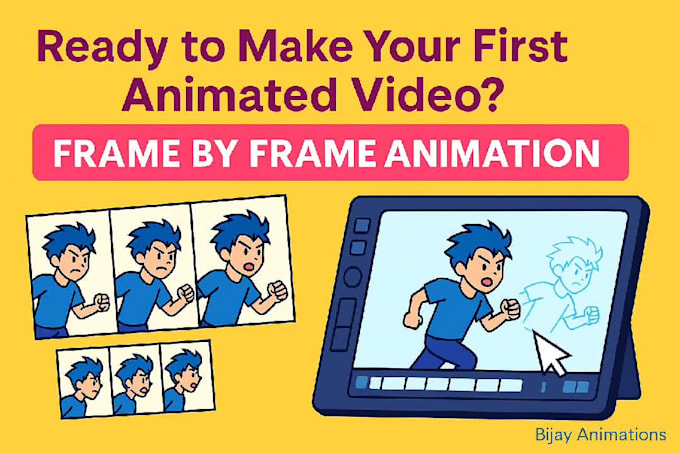 Teach you frame by frame animation basics in 1 on 1 lessons by Krypton ...
