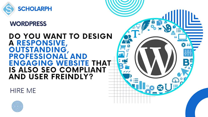 Design any wordpress website to your specifications by Scholarph | Fiverr
