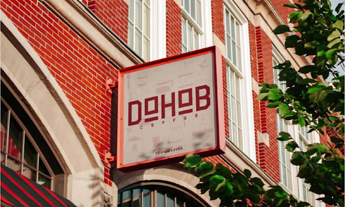 Create a professional minimalist logo for coffee, bbq, beakery, and ...