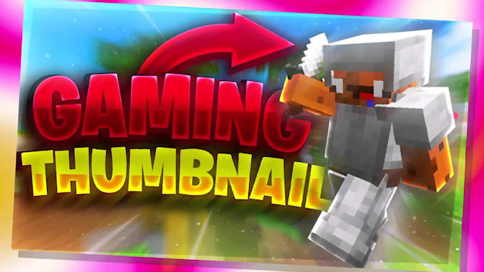 Create a hd minecraft thumbnail by Diogodd | Fiverr