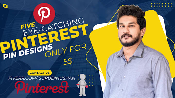 Design eye catching pinterest pins by Isurudinushan | Fiverr