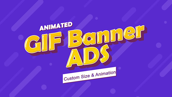Create animated gif banner for google ads by Sagorpatwary4 | Fiverr