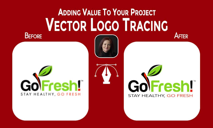 Vector trace your logo from raster image, recolor or modify by Dvongart ...