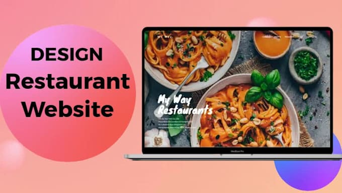 Design restaurant website with online food ordering system, food ...