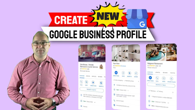 Create your google business profile by Creativeman | Fiverr