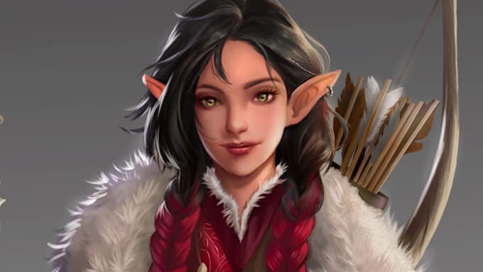 Draw a full illustration for you by Laetzia | Fiverr