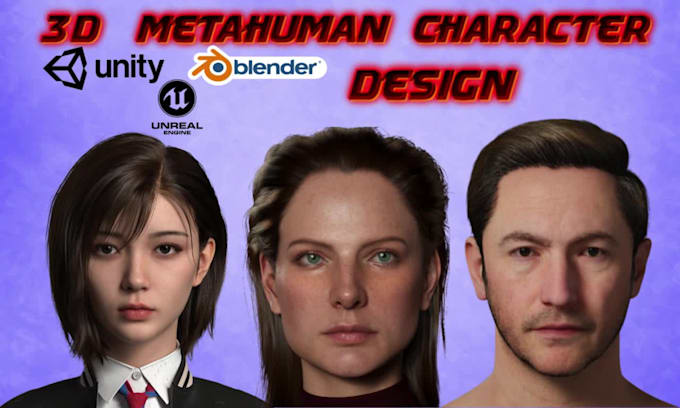 Create realistic metahuman game development daz studio iclone genesis 9 ...