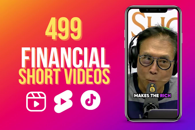 Create finance viral video for instagram reels, youtube shorts and tiktok by Wavesart | Fiverr