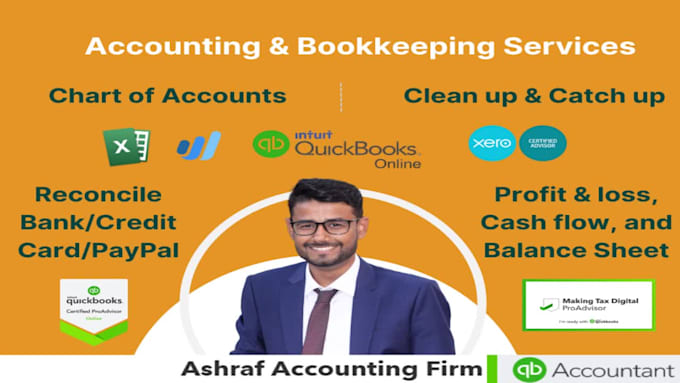 Serve professional accounting and bookkeeping services by Kazimba27 | Fiverr