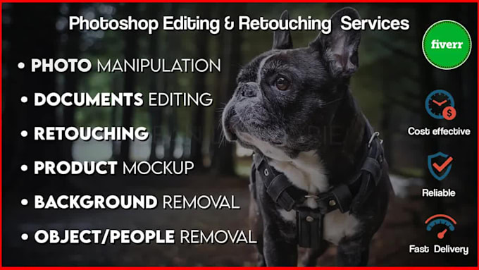 Do any photoshop editing job by Jeanlucmarie | Fiverr