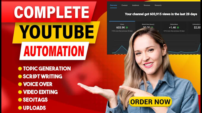 Create automated youtube cash cow channel, top10 and cash cow videos editing by Digi_solution01 ...