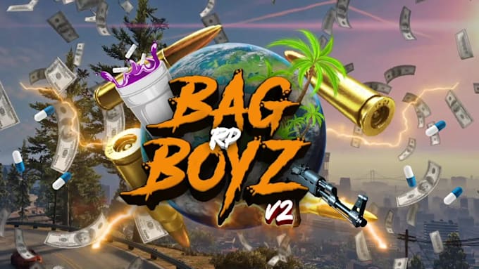 Do best fivem logo, banner and loading screen by Rz_arts478 | Fiverr