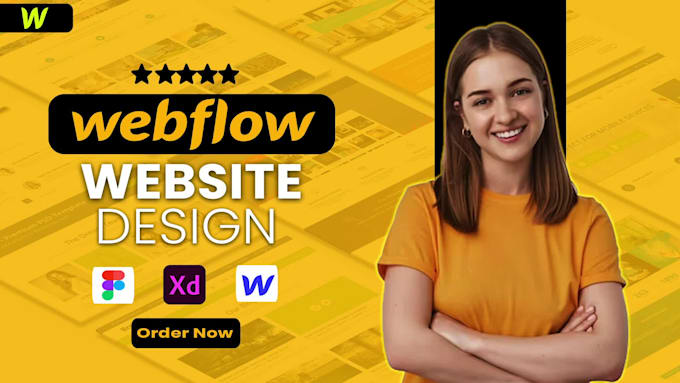 Develop webflow website, convert figma to webflow, xd to webflow by ...