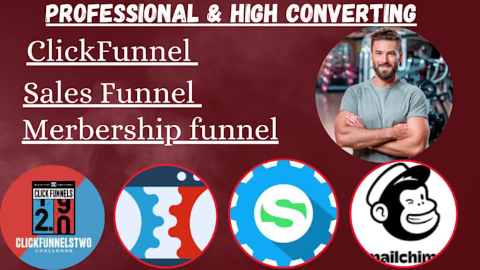 Design sales funnel, landing page, optin page in clickfunnel by Msa_web ...