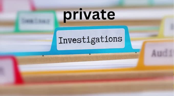Your private investigator expert on any target by Investi_gation | Fiverr