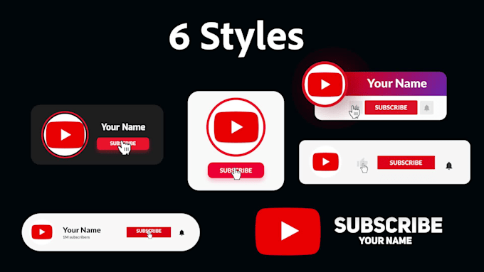 Make amazing custom subscribe animation by Adobe_juice | Fiverr