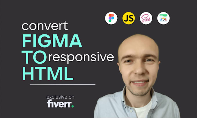 Convert figma to html css service, seo ready by Webdev_dim | Fiverr